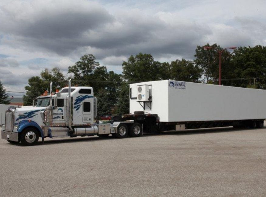 Portable Refrigerated Warehouses for Rent | Polar